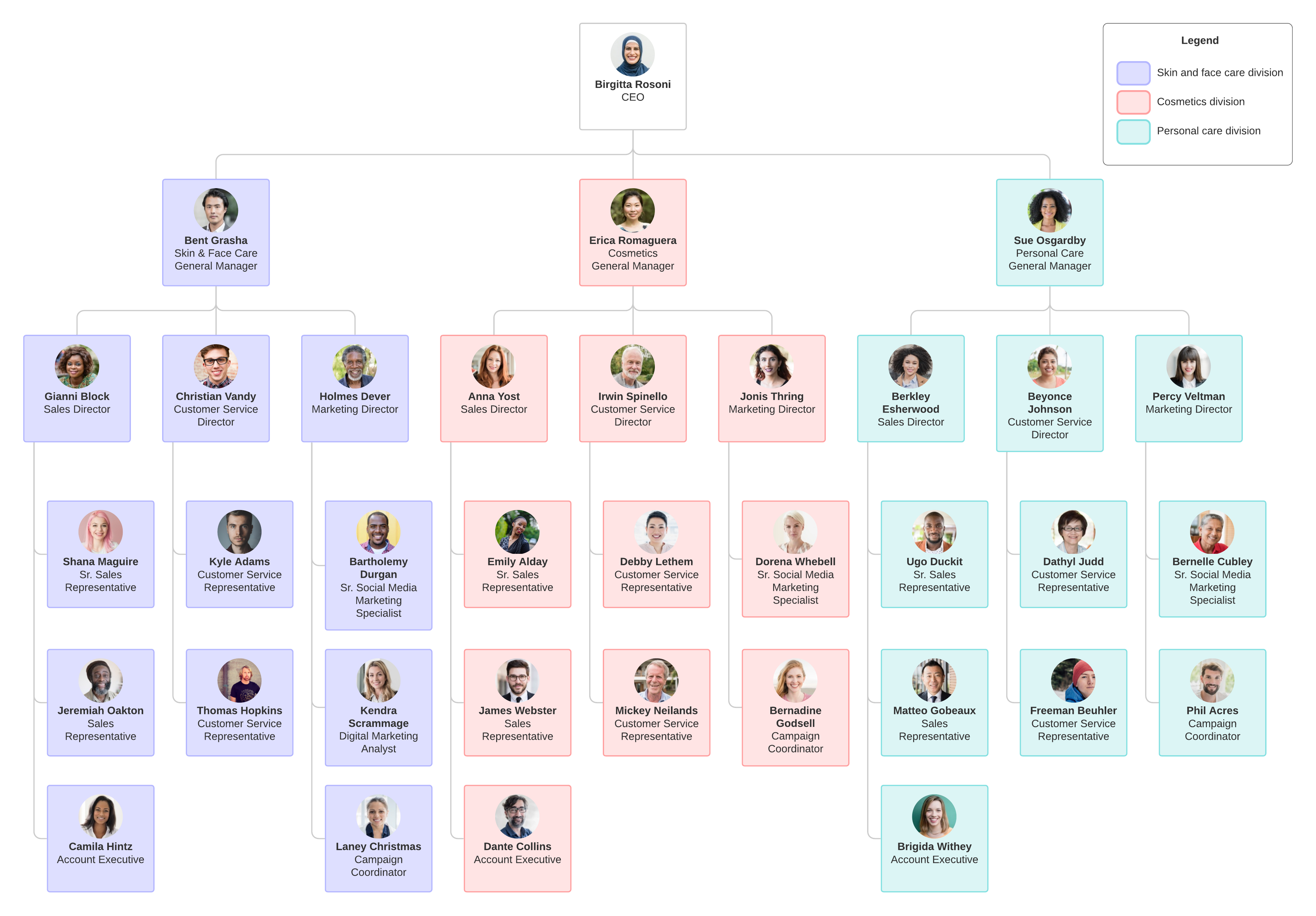 7 Types Of Organizational Structures Lucidchart Blog